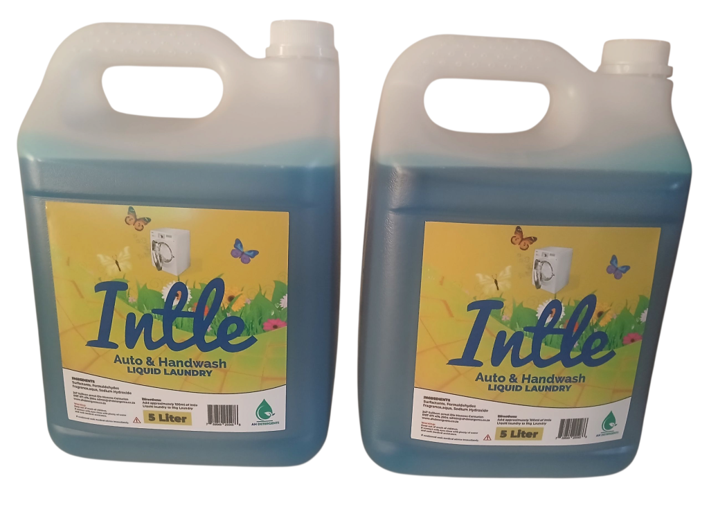2 x 5L Liquid Laundry Case - AH Detergents