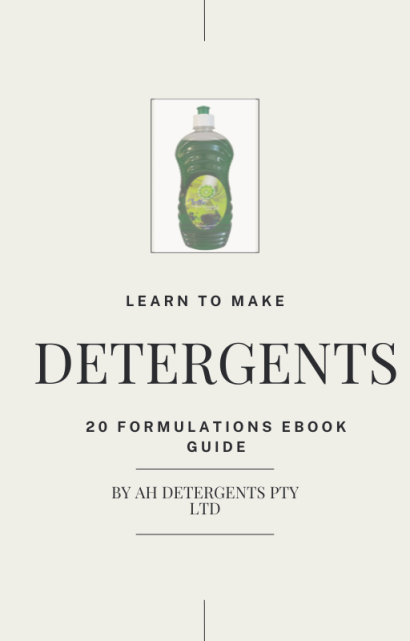 Detergents Formulations eBook - 20 Formulations